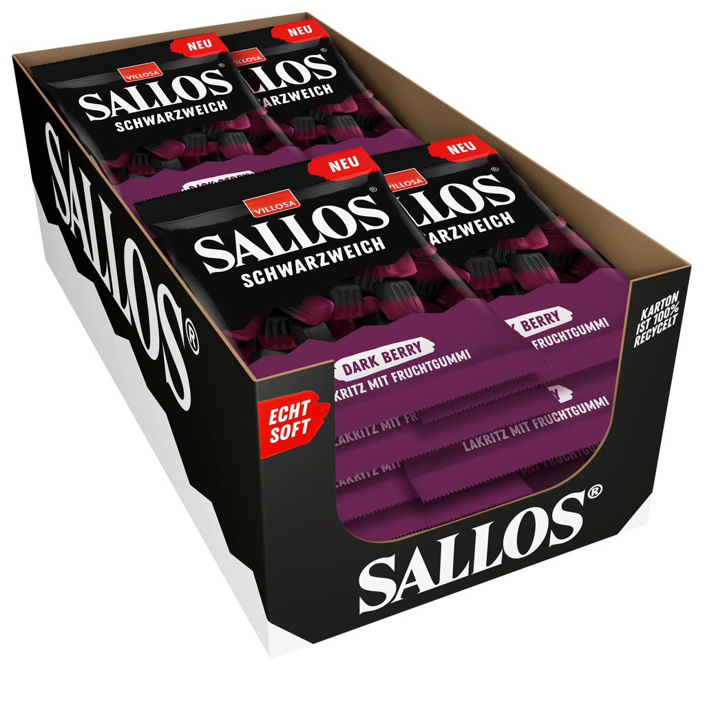 20x 200g Schwarzweich Dark Berry | SALLOS