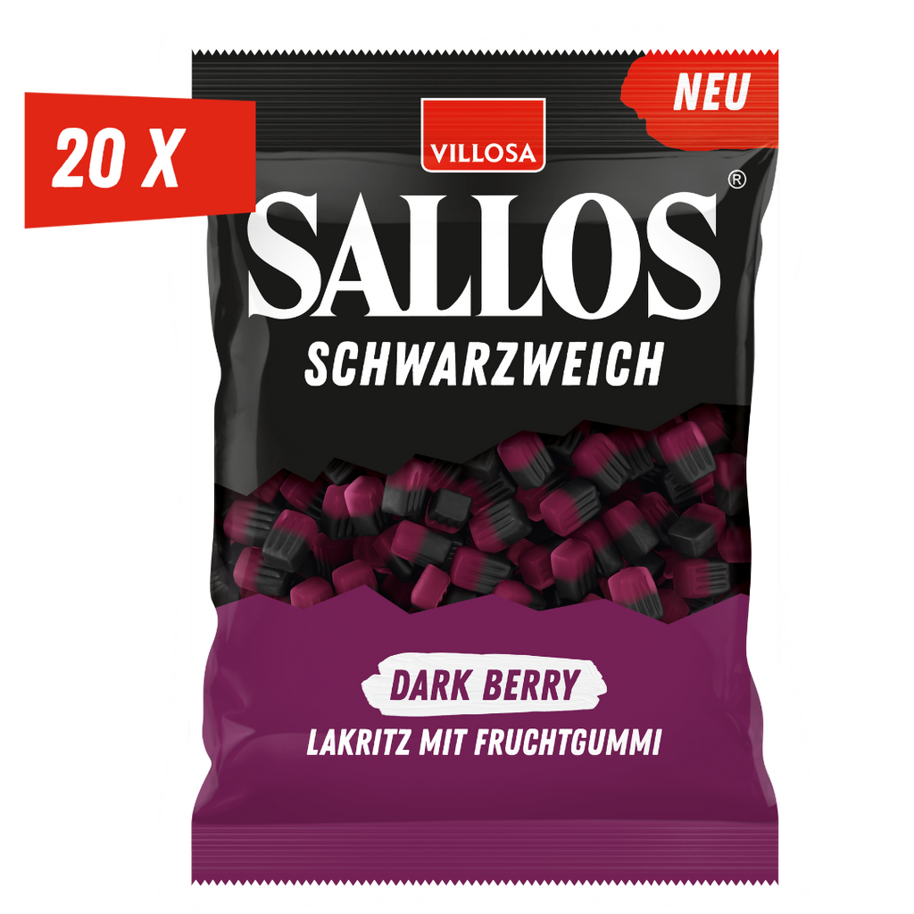 20x 200g Schwarzweich Dark Berry | SALLOS